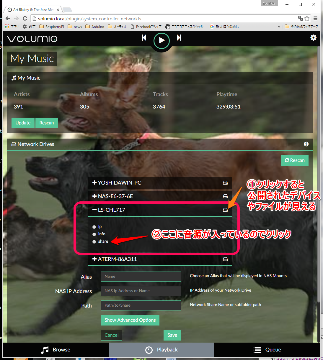 Raspberry Pi とVolumioで最先端オーディオを楽しむ その3 Volumio2を立ち上げる（Rev.C） | 電子工作の環境向上