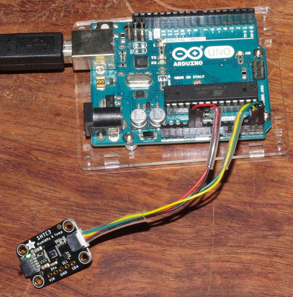 STEMMAで広がるArduinoの世界③Step1 湿度センサSHTC3 - Arduinoクックブック