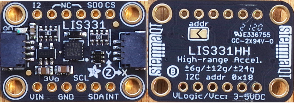 STEMMAで広がるArduinoの世界⑲Step1 3軸加速度センサLIS331HH - Arduinoクックブック