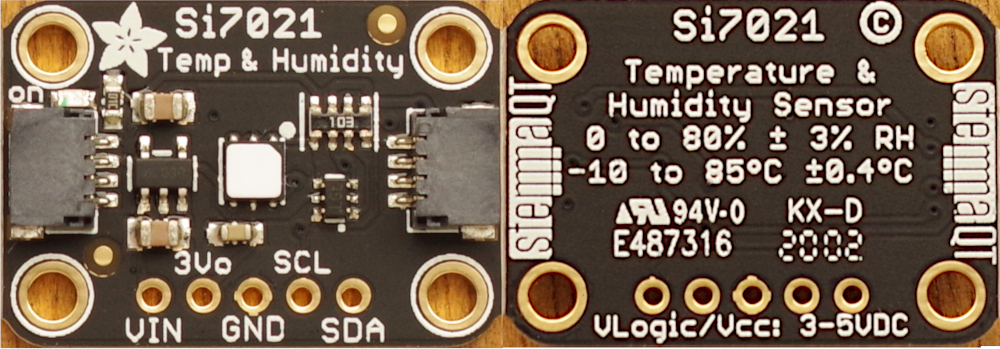 Arduino UNO R4 Minimaでセンサ・インターフェーシング ② 温湿度センサSi7021 - Arduinoクックブック