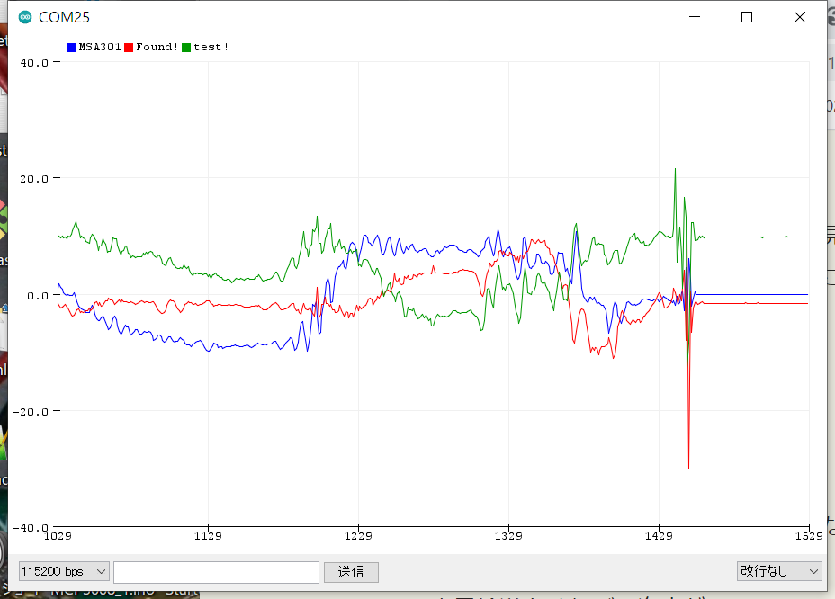 STEMMAで広がるArduinoの世界⑳Step1 3軸加速度センサMSA301 - Arduinoクックブック