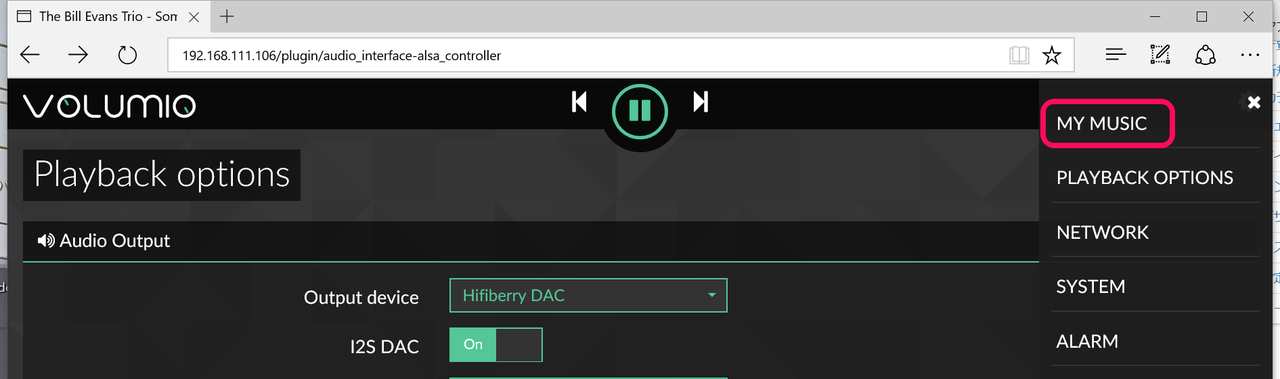 Raspberry Pi とVolumioで最先端オーディオを楽しむ その3 Volumio2を立ち上げる（Rev.C） | 電子工作の環境向上